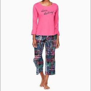 kate spade Intimates & Sleepwear | Pajamas 2 Piece Set New Small Sleep ...